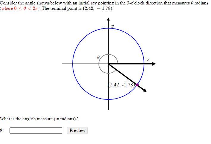 Solved Consider the angle shown below with an initial ray | Chegg.com
