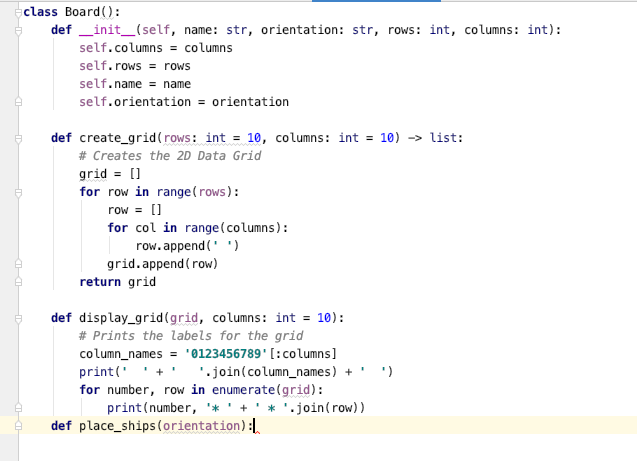 Problem You are to implement the game of Battleship. | Chegg.com