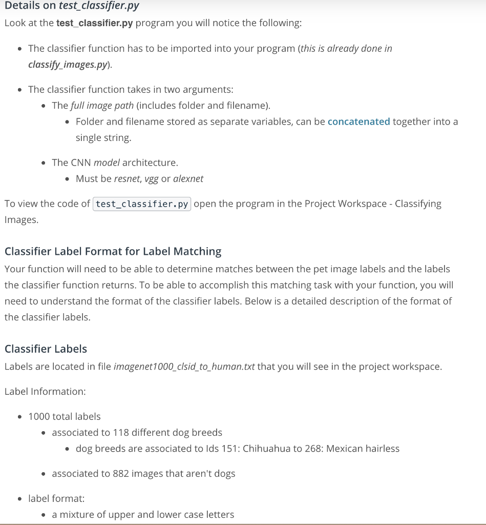 #TODO: 3: Classifying Images Implement the | Chegg.com