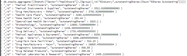 Solved I Am Using Pymongo In Codio To Aggregate A