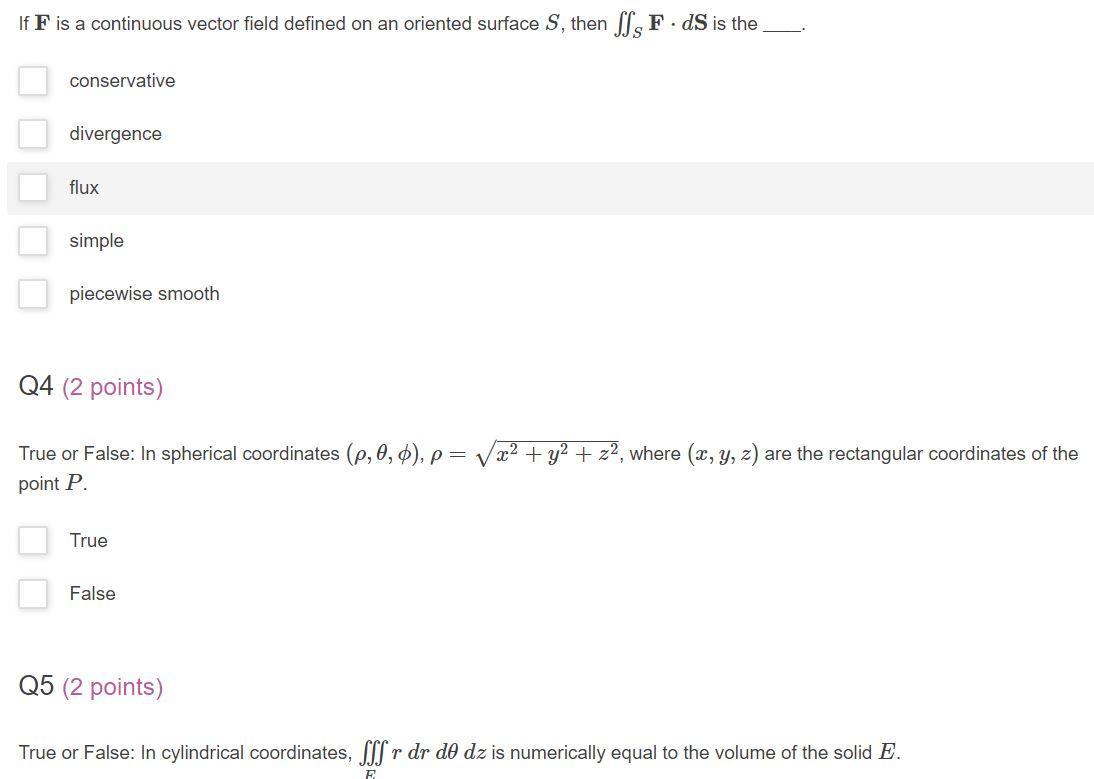 Solved If F is a continuous vector field defined on an | Chegg.com
