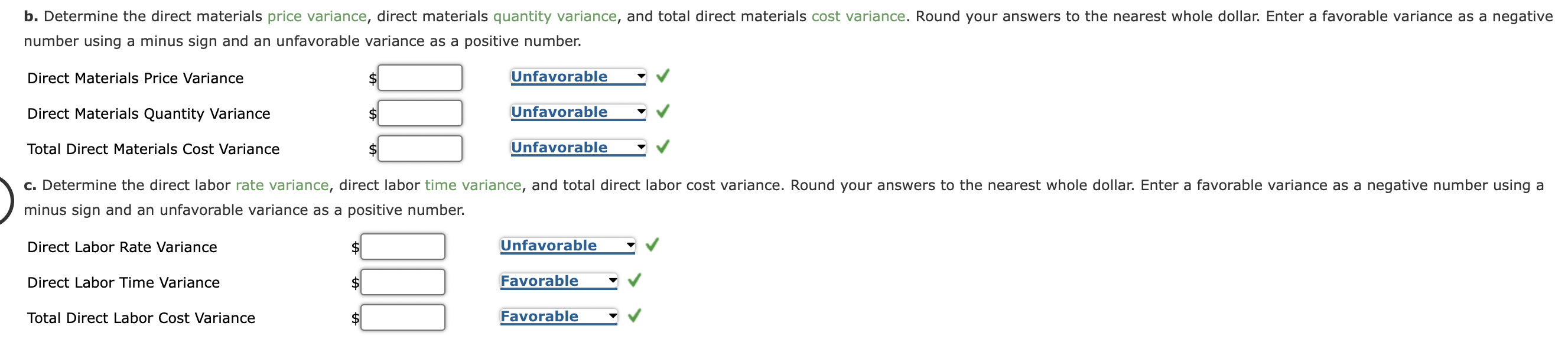 Solved Direct Materials and Direct Labor Variance Analysis | Chegg.com
