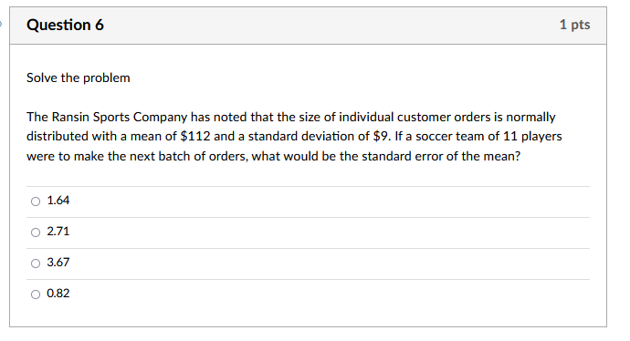 Solved Solve the problem The Ransin Sports Company has noted | Chegg.com