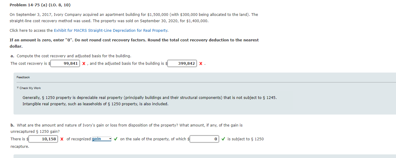 Solved Problem 14-75 (a) (LO. 8, 10) On September 3, 2017, | Chegg.com