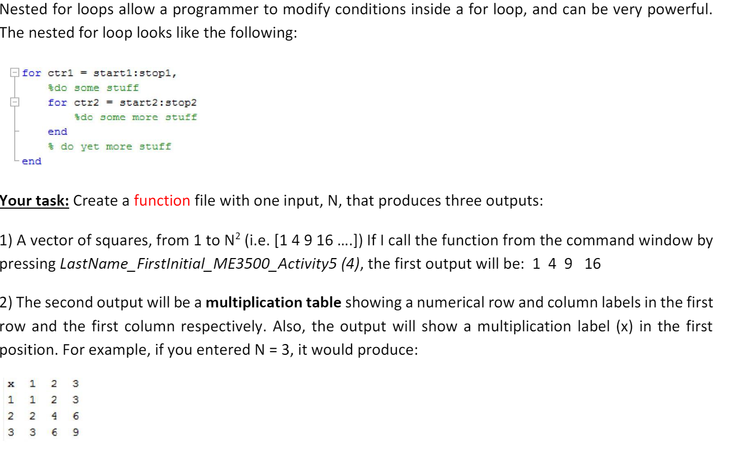 Solved Nested for loops allow a programmer to modify | Chegg.com