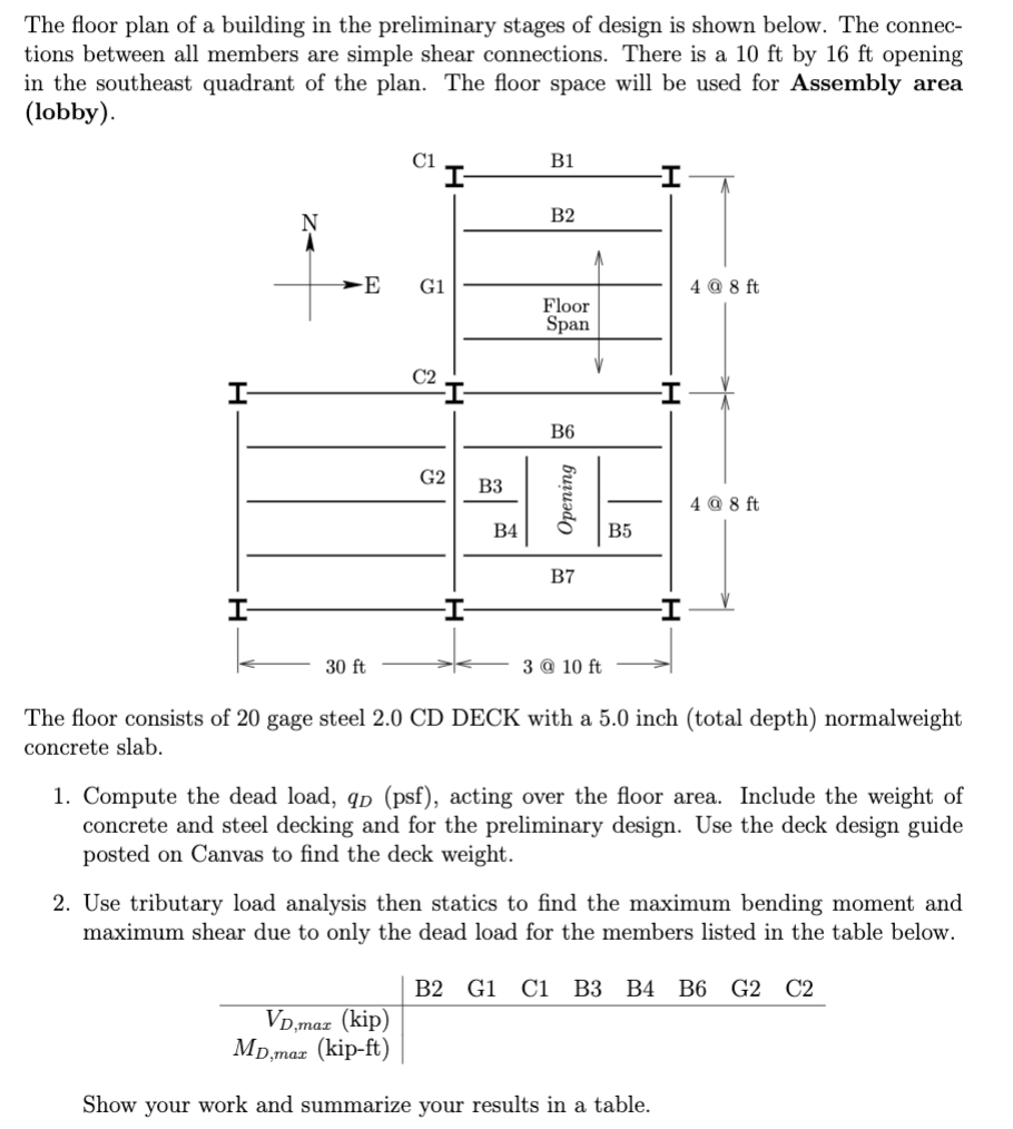 The floor plan of a building in the preliminary | Chegg.com