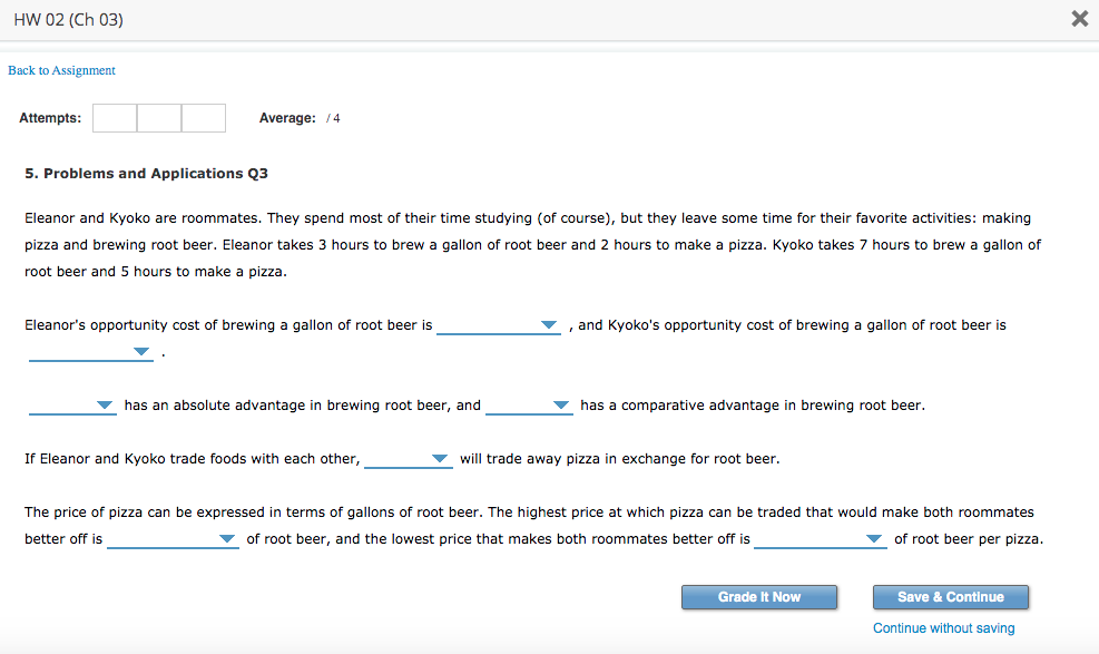 Solved HW 02 (Ch 03) Back to Assignment Attempts: Average: | Chegg.com