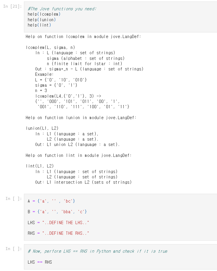 Solved - Let LHS =(A∪B) and RHS =Aˉ∩Bˉ. By using Jove's | Chegg.com