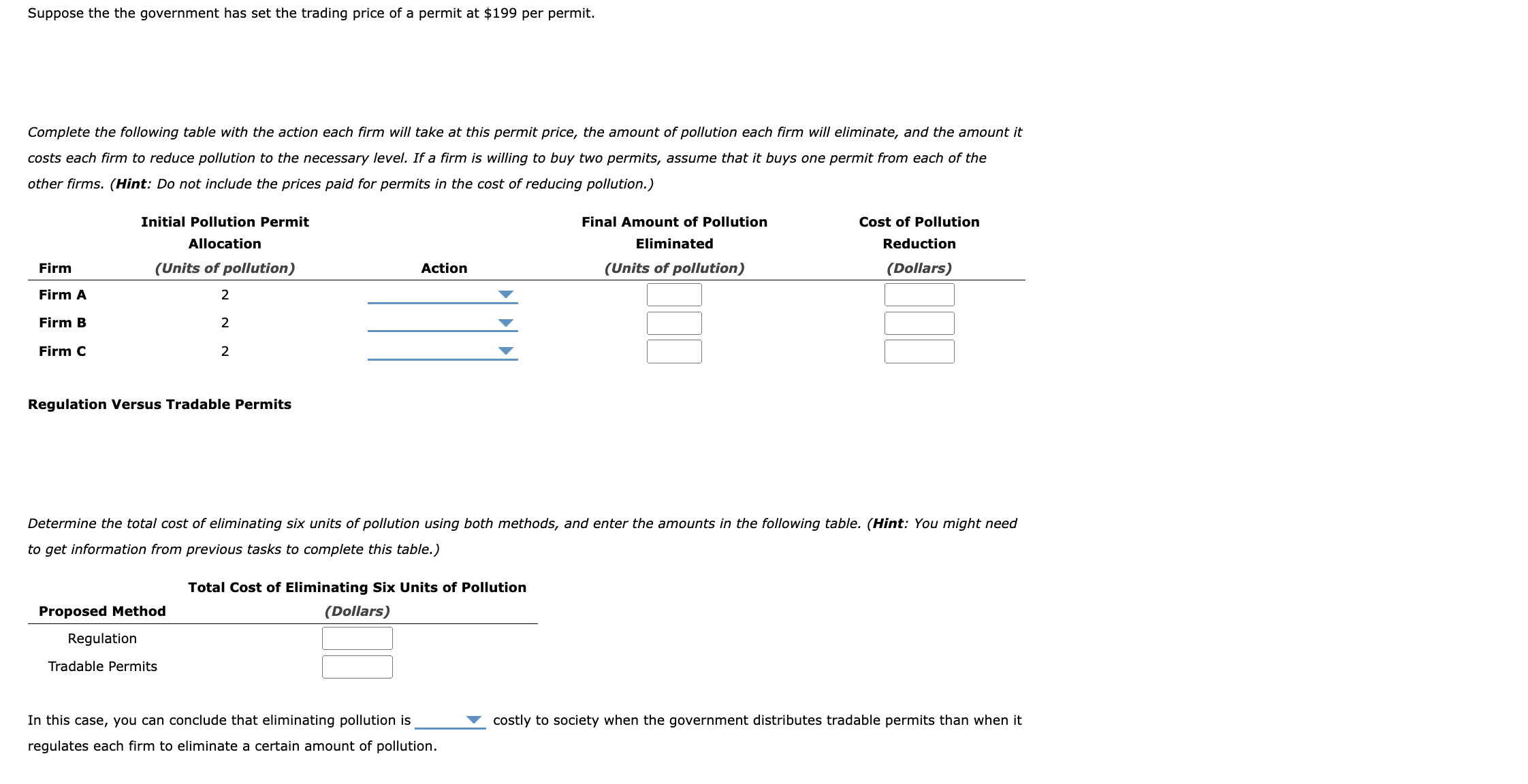 Solved Suppose the the government has set the trading price | Chegg.com