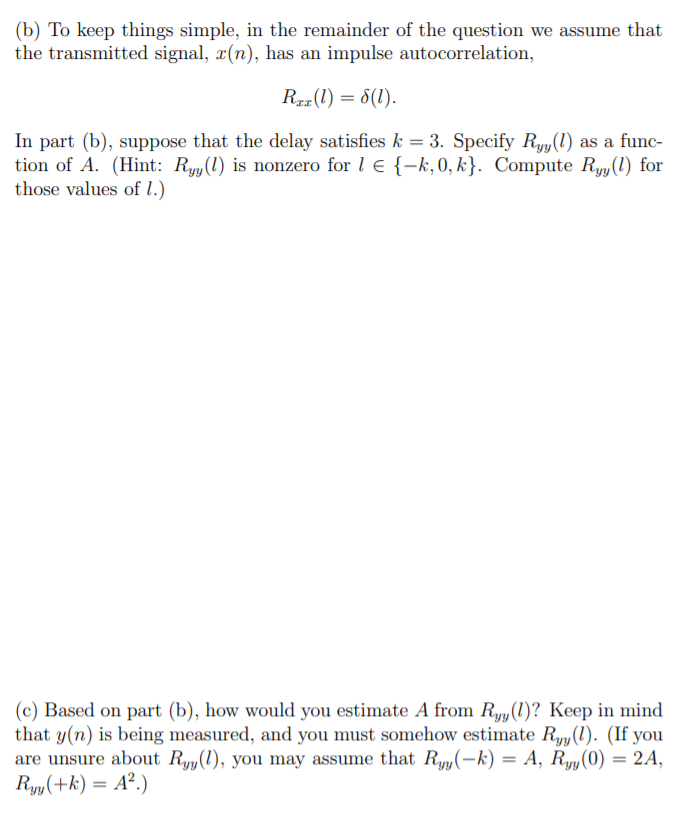 Solved Question 3 (correlation) This question will guide you | Chegg.com