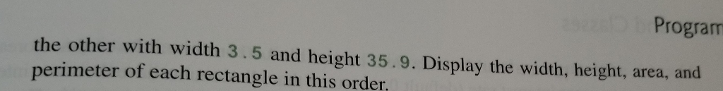 Solved s 9.2-9.5 design a class named Rectangle to represent | Chegg.com