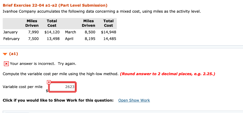 Solved Brief Exercise 22-04 a1-a2 (Part Level Submission) | Chegg.com Solved Brief Exercise 22-04 a1-a2 (Part Level Submission) | Chegg.com