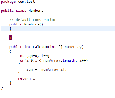 Solved You are given a Java class, via Moodle, | Chegg.com