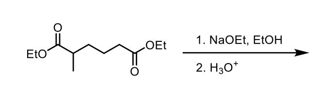 Solved 1. NaOEt, EtOH Eto 2. H30* | Chegg.com
