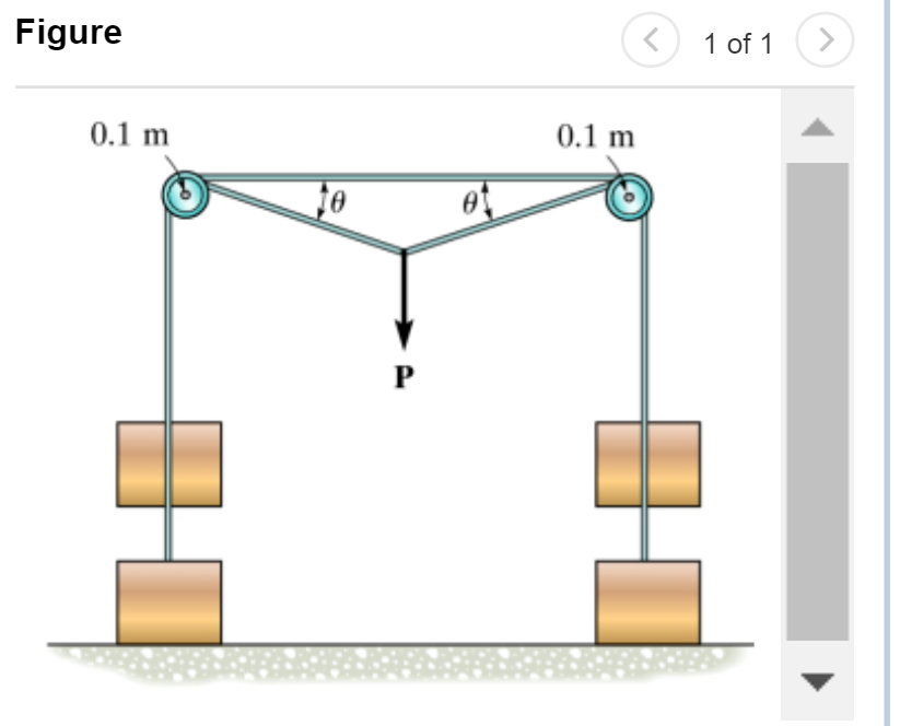 Solved Two 8-kg blocks are attached to a cord that passes | Chegg.com