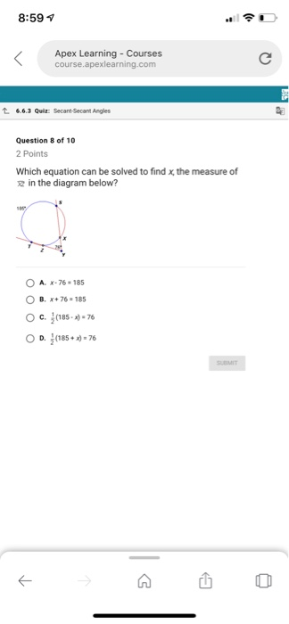 Solved 8:59 Apex Learning - Courses course.apexlearning.com | Chegg.com
