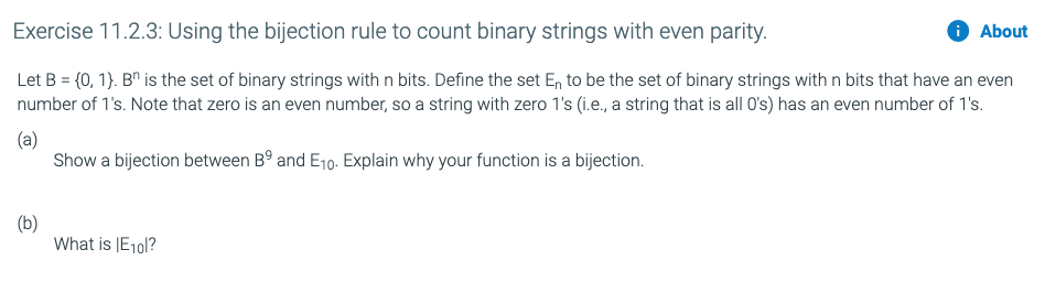 Solved Exercise 1123 Using The Bijection Rule To Count 