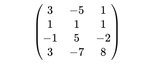 Given following matrix, use Gram-Schmidt method to | Chegg.com Given following matrix, use Gram-Schmidt method to | Chegg.com