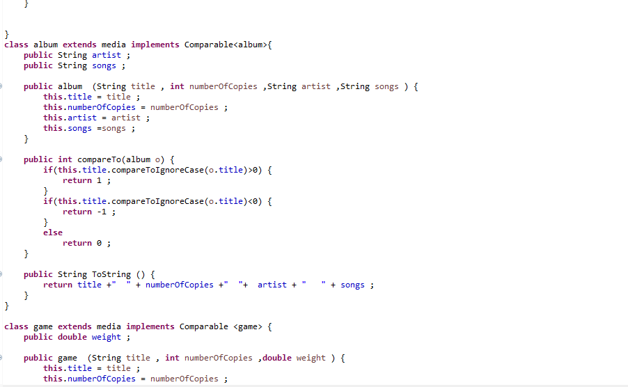 Solved 10 import java.util.ArrayList; 2 import | Chegg.com