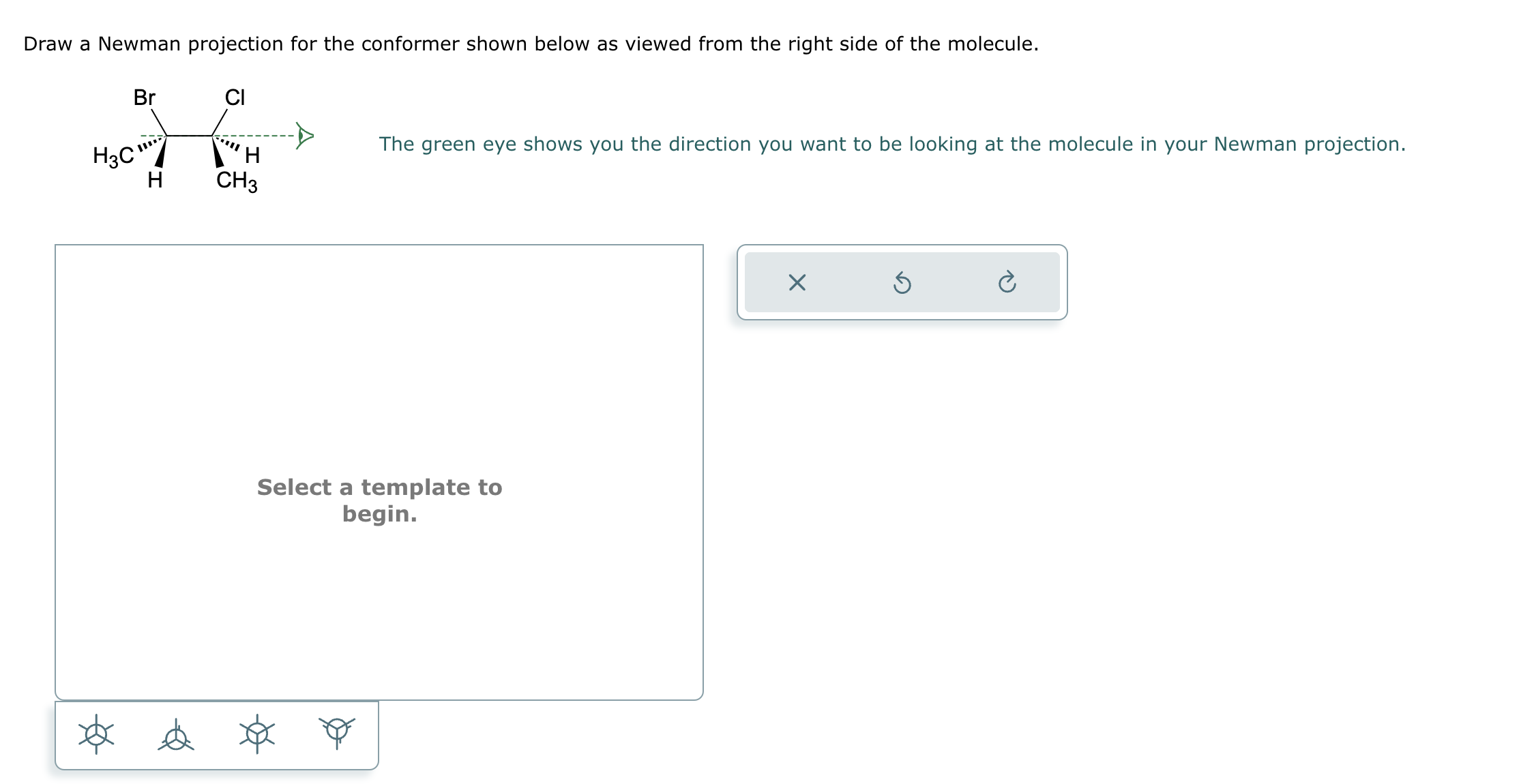 Solved Question 18: Draw a Newman projection for the | Chegg.com
