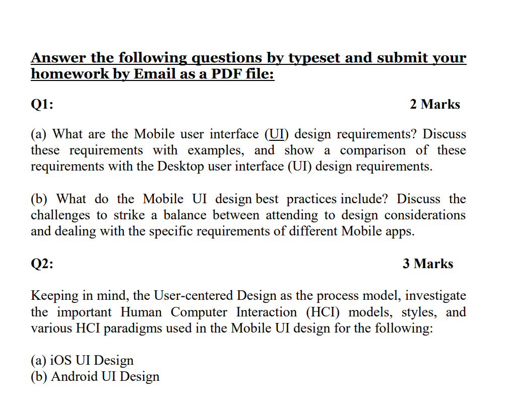 Solved Answer the following questions by typeset and submit | Chegg.com