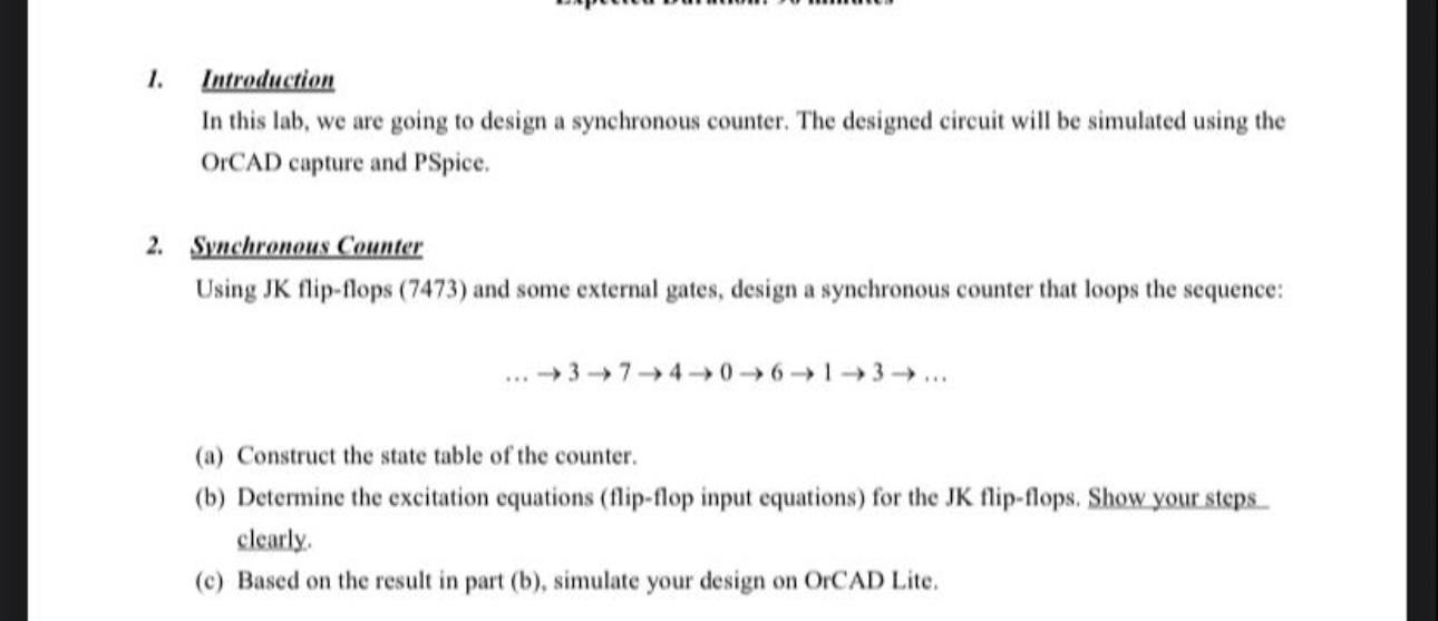 Solved 1. Introduction In this lab, we are going to design a | Chegg.com