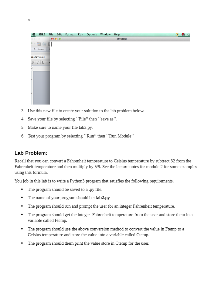 Solved CPSC 110 Lab #2 Welcome to your first Python program | Chegg.com