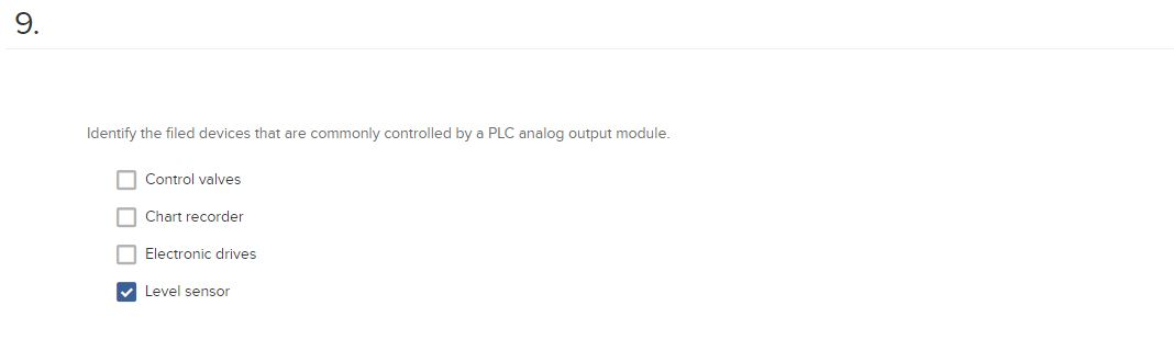 Solved Identify the filed devices that are commonly | Chegg.com