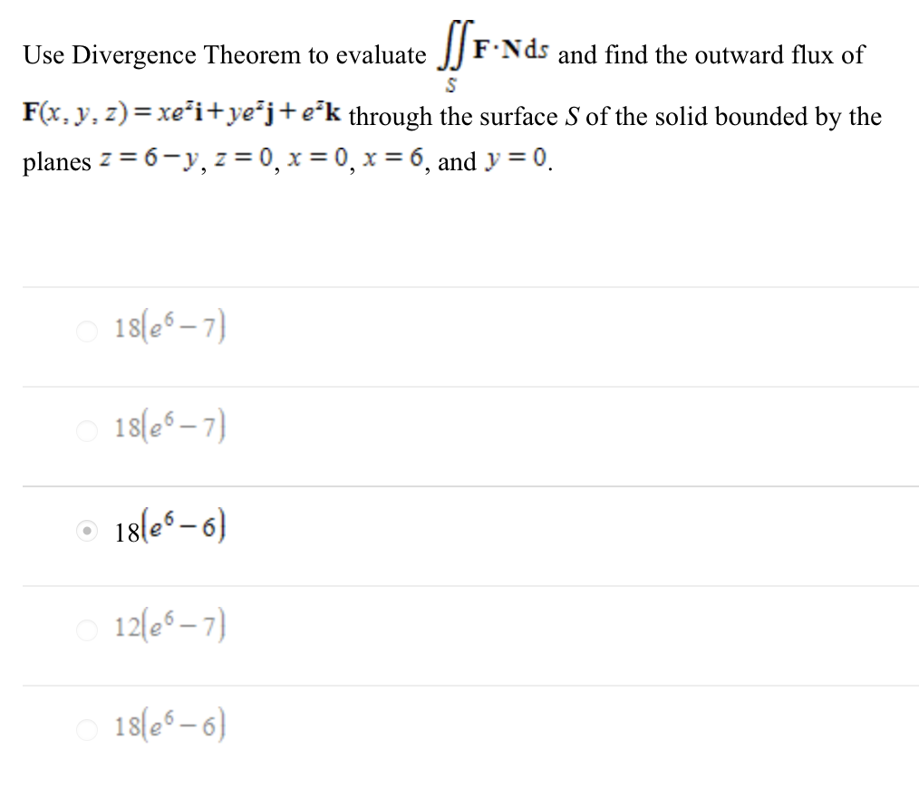 Solved Use Divergence Theorem to evaluate SSF-Nds and find | Chegg.com