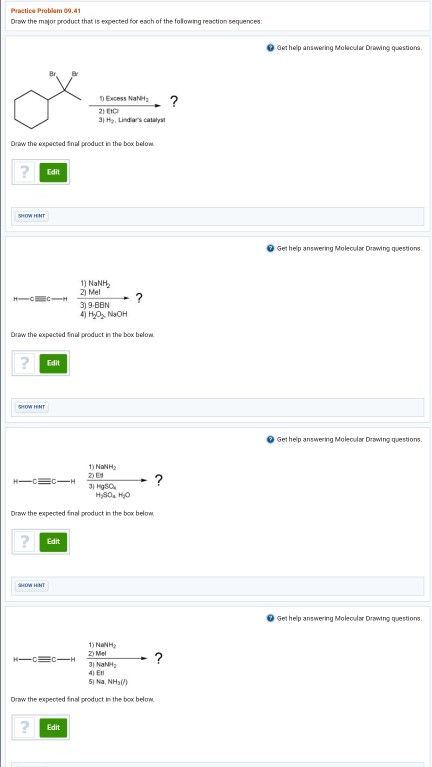 Solved Choose from reagents (A-H): 8 1) Na, ND3 (I) 2) D2 1) | Chegg.com