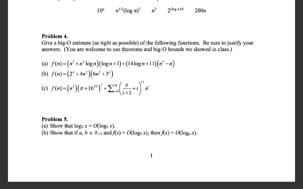 I Need Help With Problem 4 Mostly On Part C But Chegg