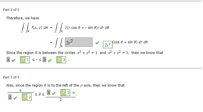 Solved Tutorial Exercise Evaluate the given integral by | Chegg.com