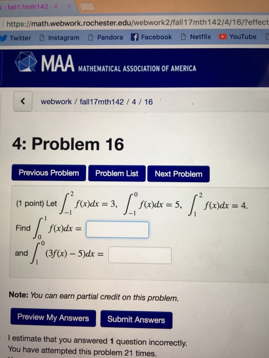 Solved https://math.webwork.rochester.edu/webwork2/fall | Chegg.com