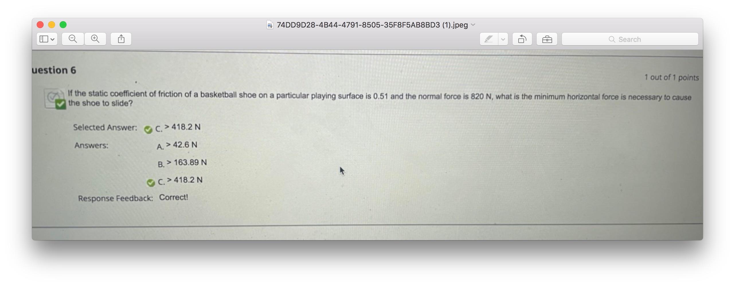Solved If the static coefficient of friction of a basketball | Chegg.com