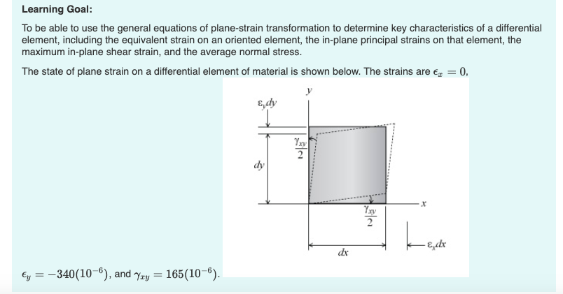 Solved Learning Goal: To be able to use the general | Chegg.com