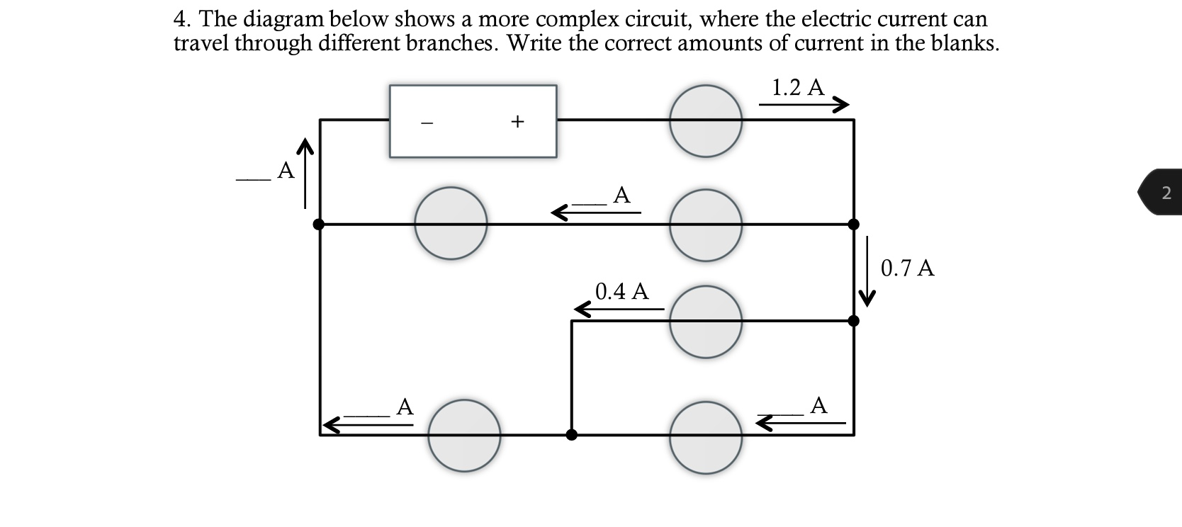 Solved The diagram below shows a more complex circuit, where | Chegg.com