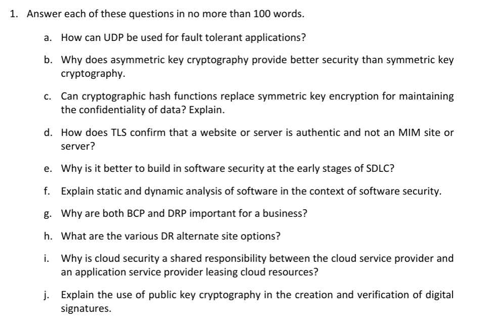 Solved Hello. I need help answering these 10 questions on | Chegg.com