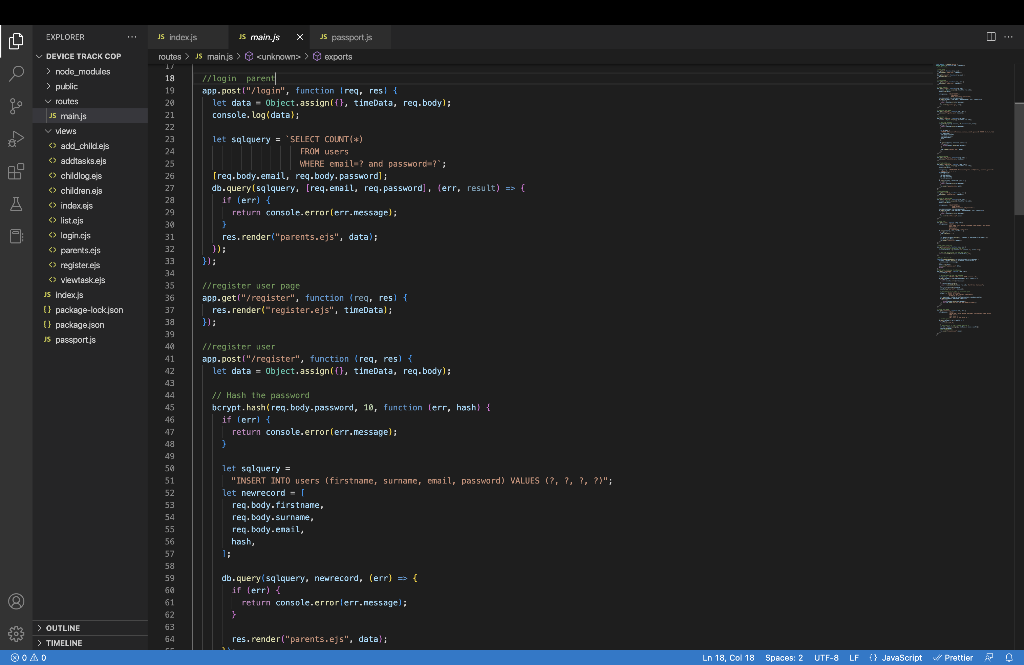 Solved According to this code how to add verification and | Chegg.com