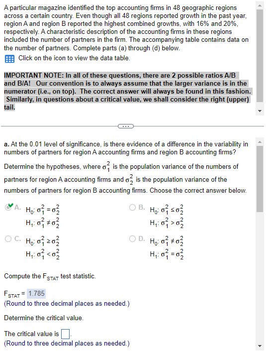 Solved Number of partners dataA particular magazine | Chegg.com