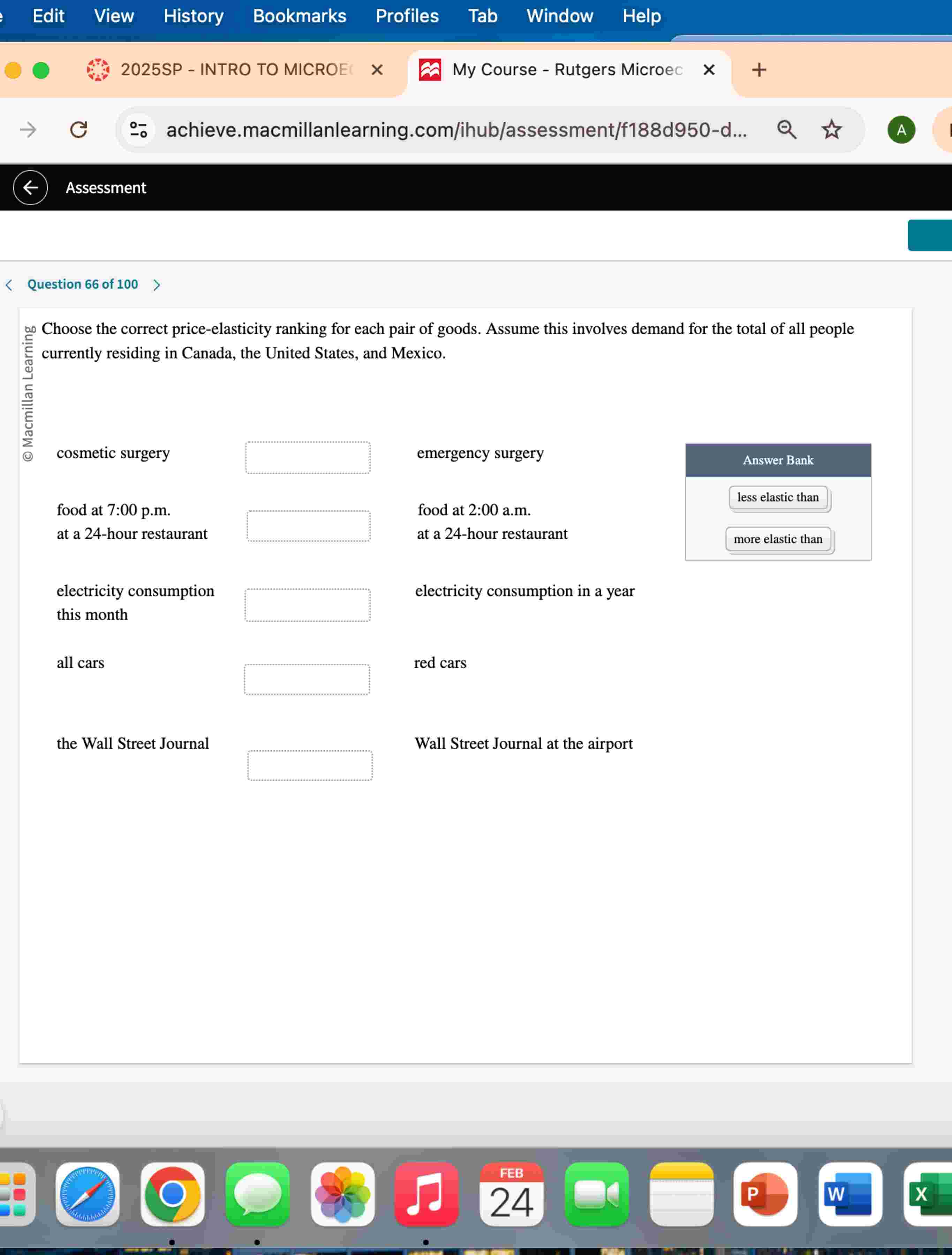 Solved Question 66 ﻿of 100\( \underset{\infty}{\infty} \) | Chegg.com