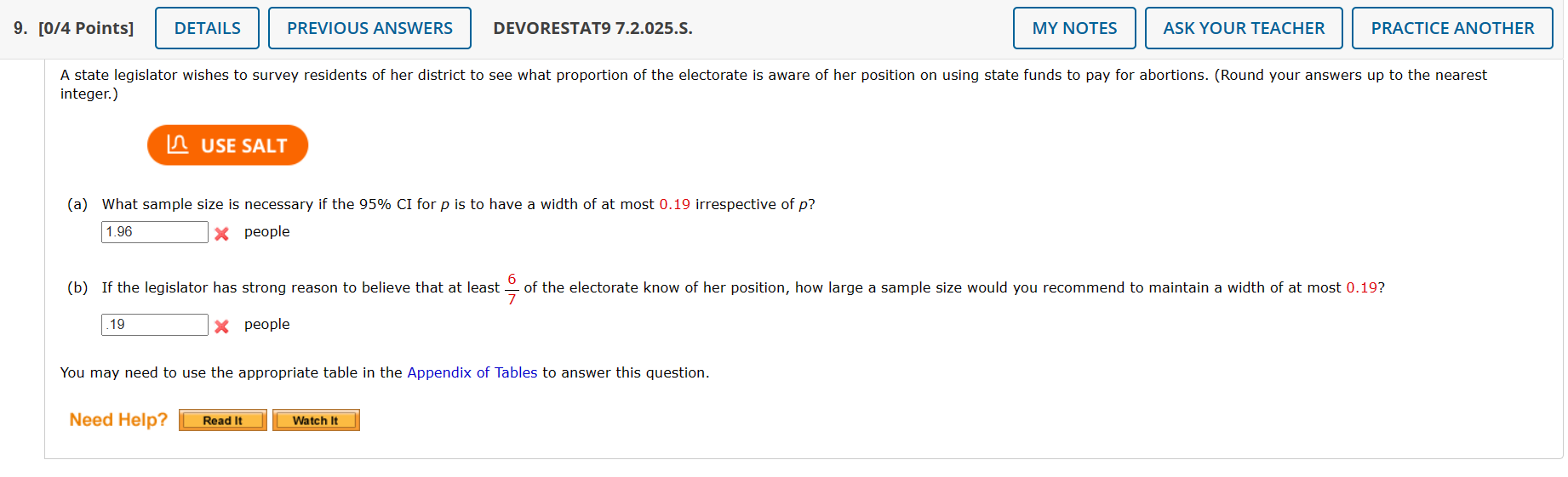 Solved integer.) (a) What sample size is necessary if the | Chegg.com