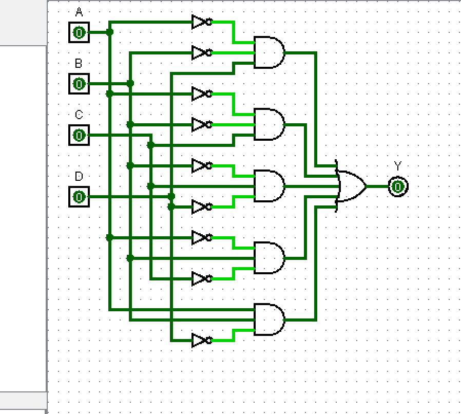 Solved How to convert this logic diagram to breadboard using | Chegg.com