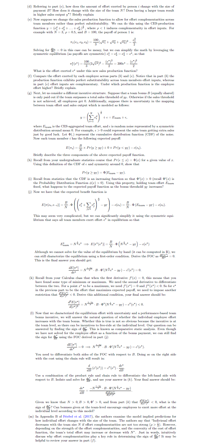 Principal-Agent Problem, Production Function, and | Chegg.com