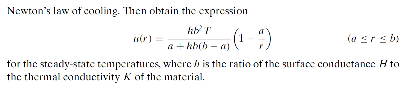 Solved 4. Let u(r) denote the steady-state temperatures in a | Chegg.com