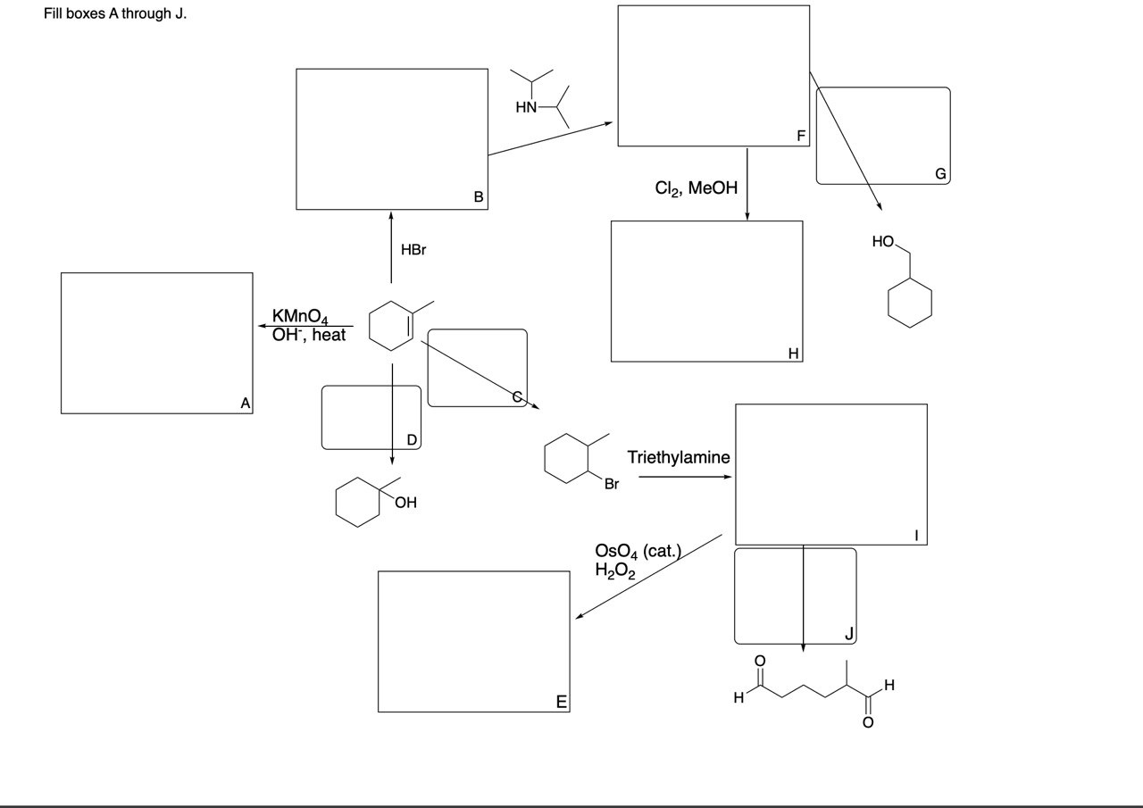 Solved Fill boxes A through J. | Chegg.com