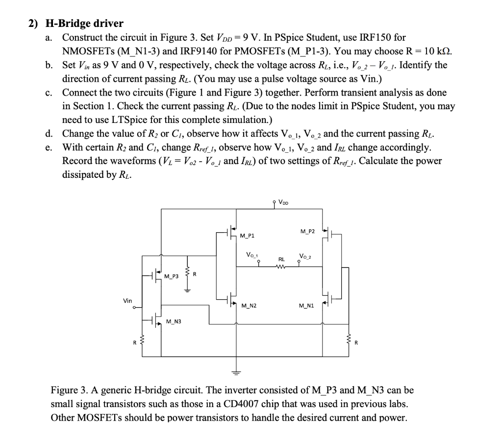 Solved a. 1. Signal Generation In PSpice, pick LM324 or | Chegg.com