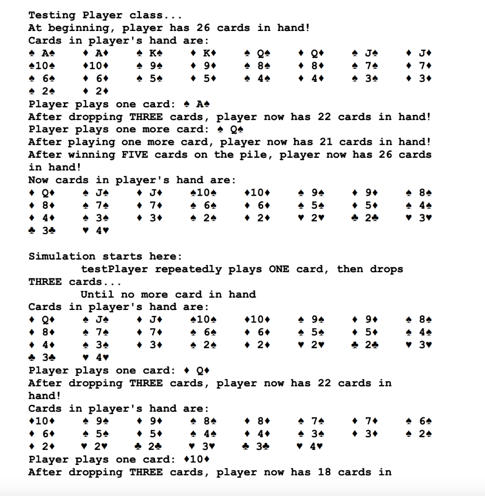 Solved Problem Statement Write a program that plays a simple | Chegg.com