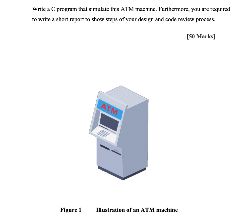 Solved i. C code (Efficient logic, use of loops and | Chegg.com