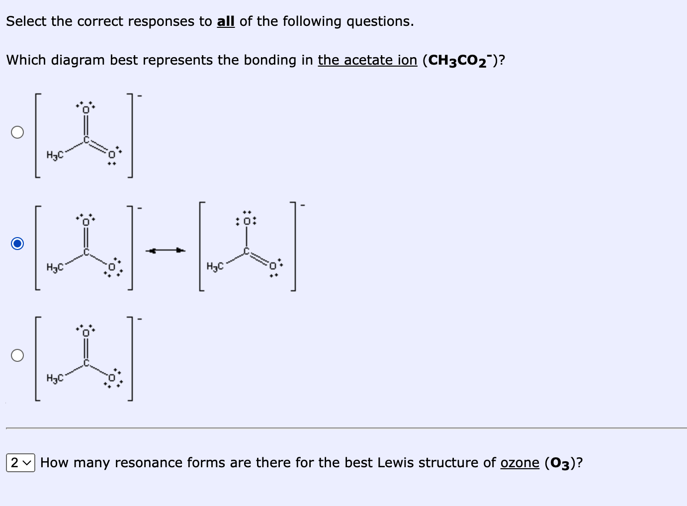 Solved Select the correct responses to all of the following | Chegg.com
