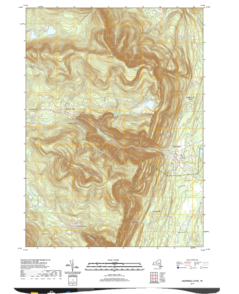 1. What is the scale of the map? (1 pt) In terms of | Chegg.com